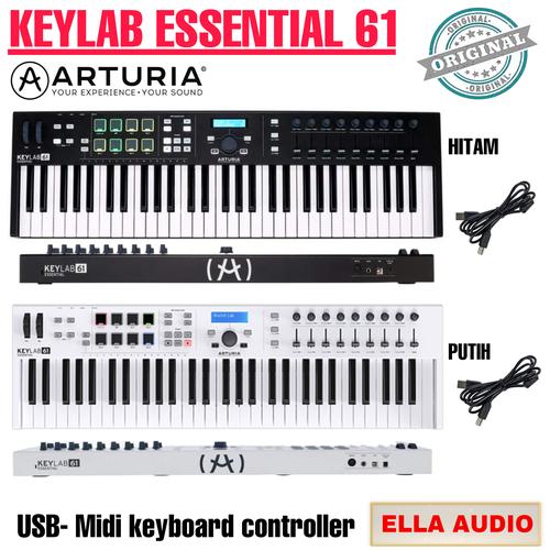 Jual Arturia Keylab Essential 61 Usb Midi Keyboard Controller - Jakarta ...