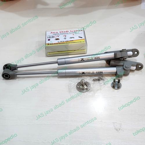 Gas Tank Straps 80N Force Mini Gas Spring (17cm) - Silver, Steel ...