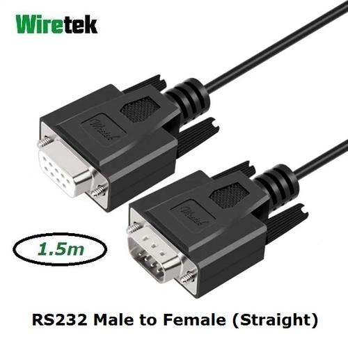 Jual Kabel Serial RS232 Male to Female ( Straight ) 1.5 meter WIRETEK - 1.5 meter - Jakarta ...