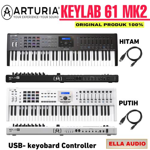Jual Arturia Keylab 61 Mk2 Usb Keyboard Controller - Jakarta Pusat ...
