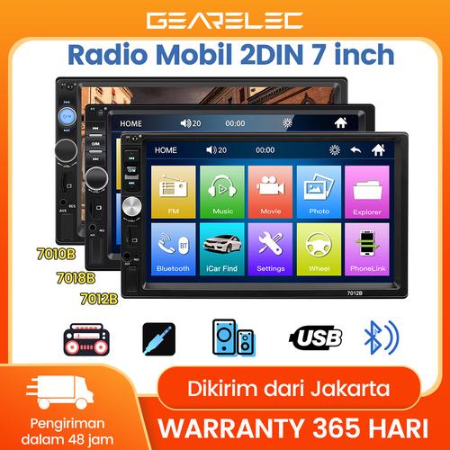 Jual MP5 Mobil Head Unit Player Double DIN HD Bluetooth 7 inch Original ...