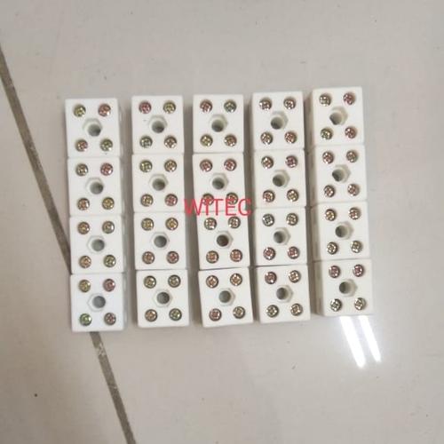 Jual TERMINAL BLOCK KERAMIK 2P 15A - Jakarta Barat - WITEC ELEKTRIK ...