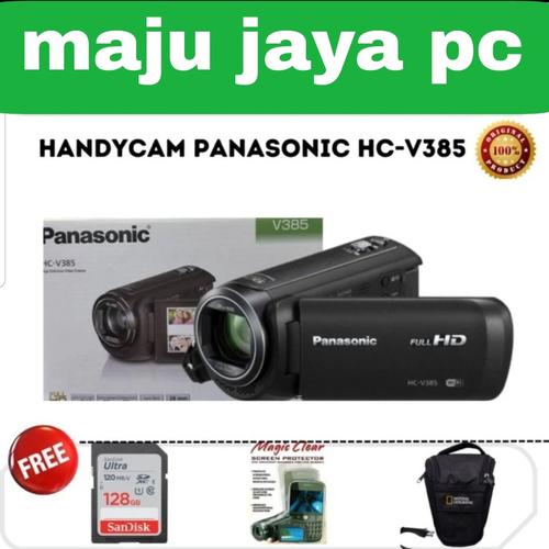 Jual HANDYCAM PANASONIC V385 CAMCORDER - box original, Standart Box ...