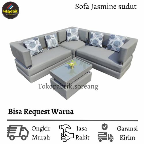 Jual Sofa Ruang Tamu Jasmine L sudut Sofa Minimalis Murah Bandung - Kab ...