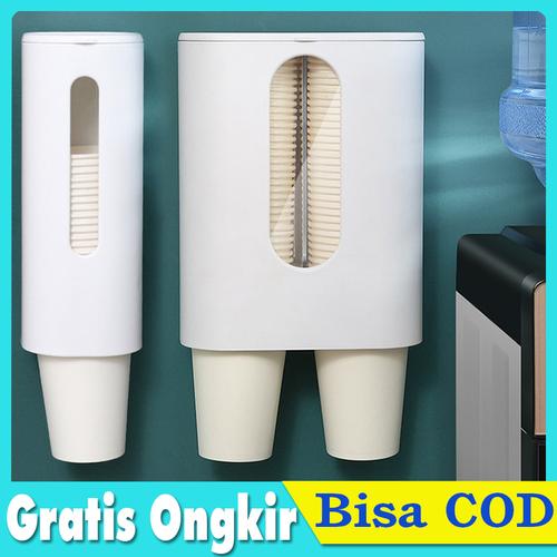 Jual Tempat Gelas Plastik Gelas Kertas Dispenser Anti Dust Paper Cup ...