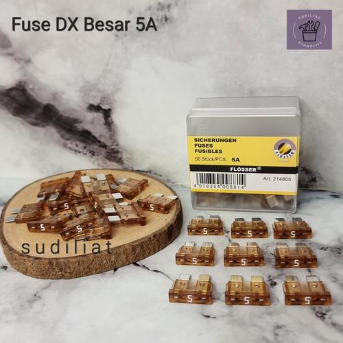 Jual FUSE DX BESAR 5A SEKRING TUSUK / TANCAP BESAR - FLOSSER GERMANY - Kab. Tangerang ...