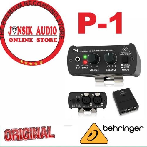 Jual Behringer Powerplay P1 Personal In-ear Monitor Amplifier p-1 - Jakarta Pusat - Jansik Audio ...