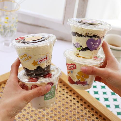 Jual Dessert Cup 250ml / Box Tiramisu Salad /Mika Dessert Cup 250ml ...