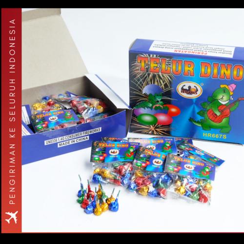 Jual Kembang Api Hercules Telur Dino Per Box (24 Bungkus x 12 Pcs) 288 ...
