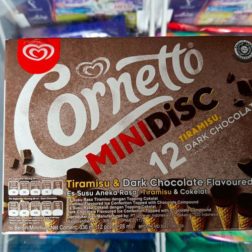 Jual Ice Cream Walls Cornetto Mini Coklat Tiramisu - Kab. Bogor ...
