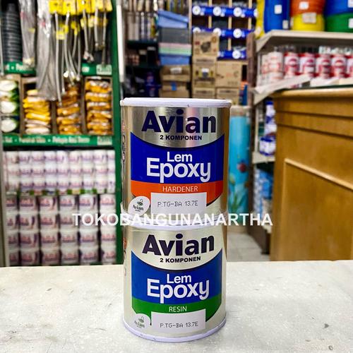 Jual 340 Gram Lem Epoxy Avian 2 Komponen / Lem Besi, Kayu, Logam - Kota ...