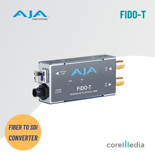 Promo AJA FiDO-T - Single Channel 3G-SDI To LC Fiber Cicil 0% 3x ...