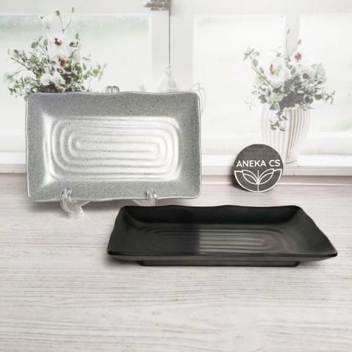 Promo Melamine Stone Piring Sushi 8 inch Persegi - Golden Dragon P6508A ...