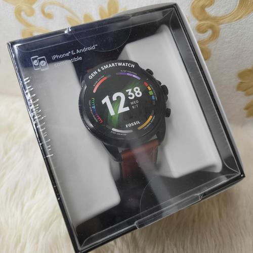 Jual FOSSILL smartwatch gen 6 FTW4062 brown leather - Kota Depok ...