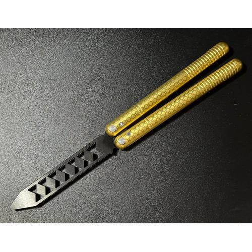 Jual Hourglass Blade Balisong Butterfly Knife Original By Caladrius ...