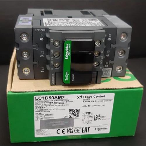 Jual KONTAKTOR Schneider LC1D50AM7 3P 220VAC Type New - Jakarta Pusat ...