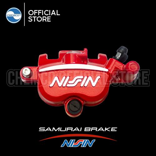 Jual Caliper Kaliper 2 Piston Nissin Samurai Brake Satria FU PNP Ninja 150 - Black Matte ...