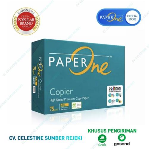 Jual PROMO KERTAS HVS A3 75 Gr PaperOne (1rim) - Kota Tangerang Selatan ...