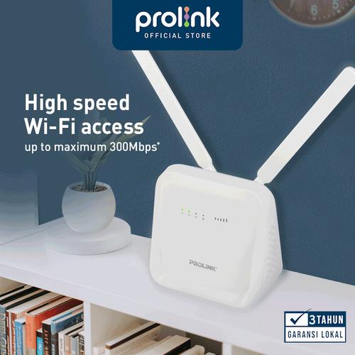 Jual PROLiNK Smart 4G LTE 300Mbps Wireless Router with Voice PRN3006L ...