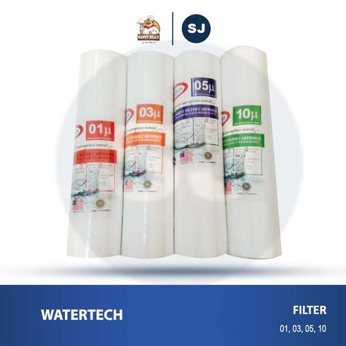 Jual Cartridge Filter Air 10 Inchi Watertech 03 01 05 10 - 03 mikron ...