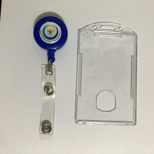 Jual Yoyo Id Card + Logo + Casing Mika Acrylic Bening (Set) | Name Tag ...