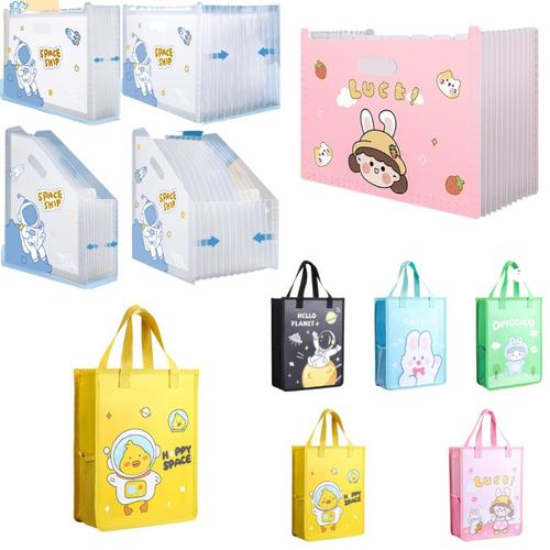 Jual tempat penyimpanan file dokumen desk paper organizer Tas les anak ...
