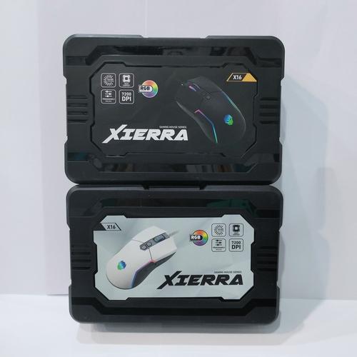 Jual MOUSE Gaming REXUS SIERRA X16 RGB 7200 DPI White & Black Putih ...