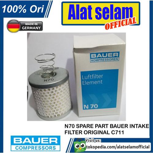 Jual N70 Spare Part Compressor Bauer Intake Filter C711 Kompresor Diving - Kota Surabaya - Alat ...