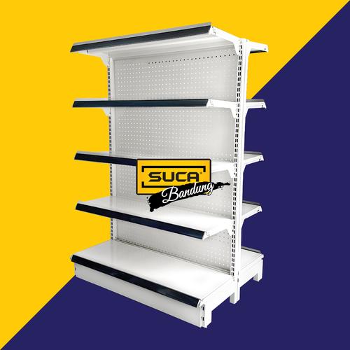 Promo Rak Minimarket Island Gondola T1.65M 5 Hambalan(Connect)-A21 ...