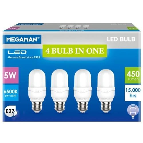 Jual LAMPU LED MEGAMAN PAKET 4 PCS 5 WATT GARANSI - Kota Cilegon ...