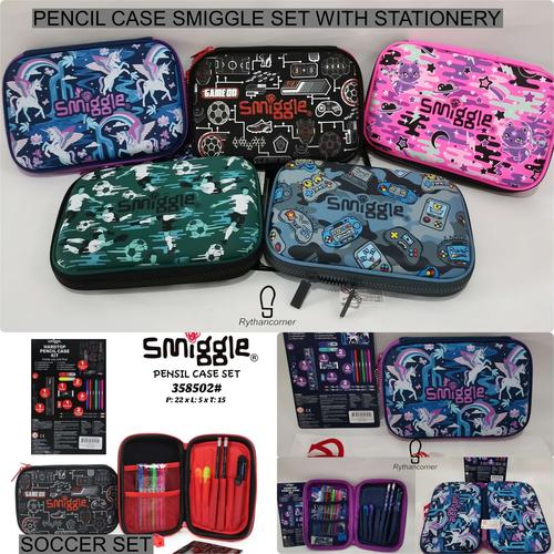 Jual SMIGGLE HARDTOP PENCIL CASE KIT (Set Pencil Case dan Isi) - GAME ...