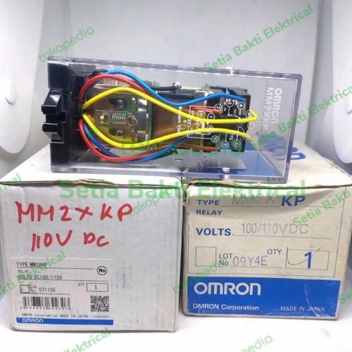 Jual Latching Relay Omron MM2XKP 100-110VDC DC-switching type ...