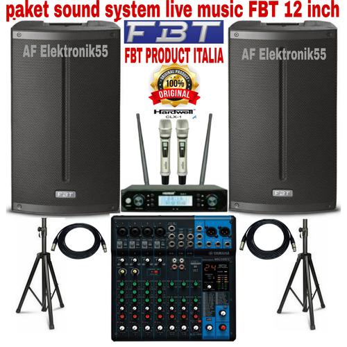 Jual Paket Sound System FBT 12 Inch + Mixer Yamaha Original - Jakarta ...