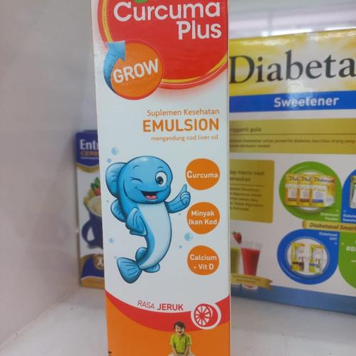 Jual curcuma plus grow emulsion 200 ml - jeruk, 200 ML - Kab. Tangerang ...