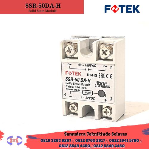 Jual Fotek SSR-50DA-H Solid State Module - Kab. Bekasi - SAMUDERA TEKNIKINDO | Tokopedia