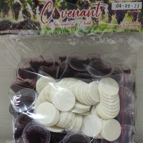 Jual Anggur Perjamuan cup isi 100 hosti polos - Kota Bekasi ...