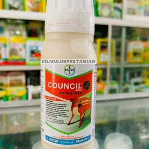 Jual Herbisida UNTUK Padi pra tumbuh COUNCIL COMPLETE 100 ml Dr BAYER X ...