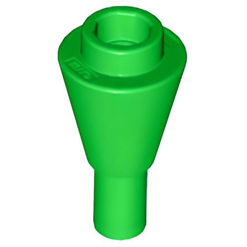 Jual LEGO Part 11610 Cone 1x1 Inverted with Bar bright green - Kota ...