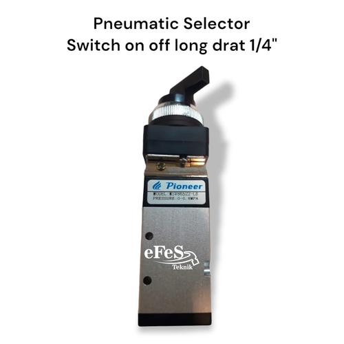 Jual Pneumatic Selector switch on off long drat 1/4" - Jakarta Barat ...