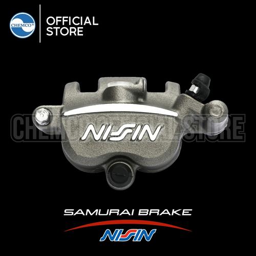 Jual Caliper Kaliper 2 Piston Nissin Samurai Brake Nmax Aerox N-Max N Max - Titanium, Belakang ...