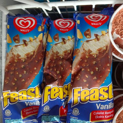 Jual Ice Cream Walls Feast Vanila - Kab. Bogor - GwenOnline | Tokopedia