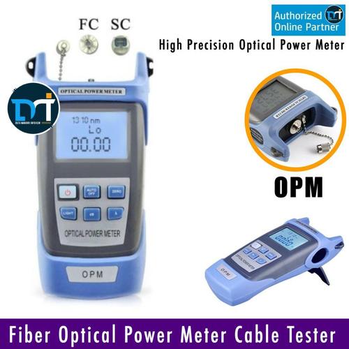 Jual Fiber Optical Power Meter Optic Cable Tester (OPM) Portable FTTH ...