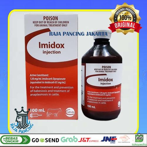 Jual Imidocarb Imidox 100ml - Anti Parasit Darah Untuk Hewan Original ...