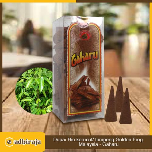 Jual Dupa Hio Buhur Kerucut Cone Golden Frog Malaysia - Gaharu 50pcs - Jakarta Utara - Toko ...