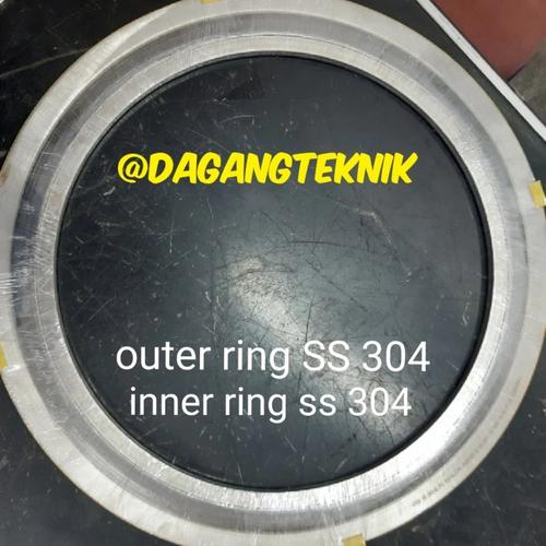 Jual SW Gasket / Spiral Wound Gasket 8 inch Class 900 Outer Inner SS ...