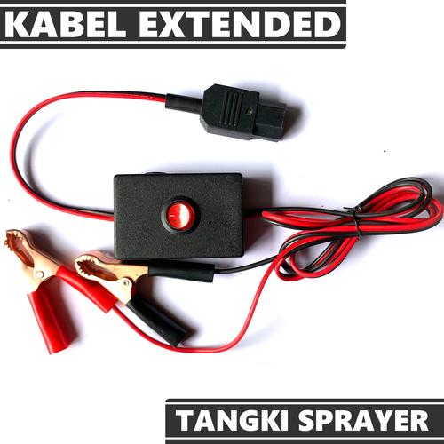 Jual Kabel extended Capit Buaya Besar Saklar On OF Model Socket Sprayer ...