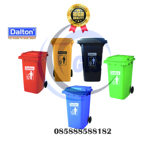 Jual TEMPAT SAMPAH PLASTIK HDPE MERK DALTON 120 LITER - Biru - Kab. Bandung - YAB28 | Tokopedia