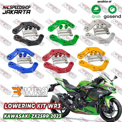 Jual Lowering Kit WR3 Kawasaki ZX25RR ZX 25RR ZX25 RR Lower Ring ZX25 ...