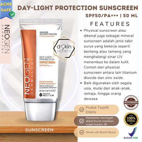 Jual NEOGEN DERMALOGY Day Light Protection Sunscreen SPF50 PA ...