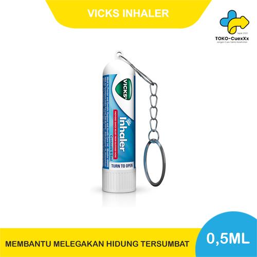 Jual VICKS INHALER 0,5 ML MERINGANKAN GEJALA BATUK, PILEK DAN FLU ...